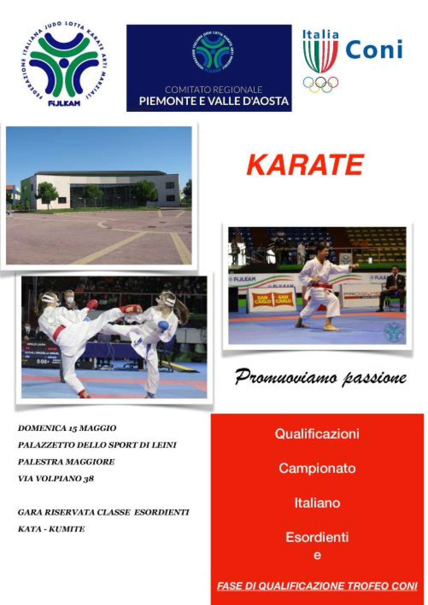 Federazione Italiana Judo Lotta Karate e Arti Marziali - Qualificazioni ... Federazione Italiana Judo Lotta Karate e Arti Marziali - Qualificazioni ...